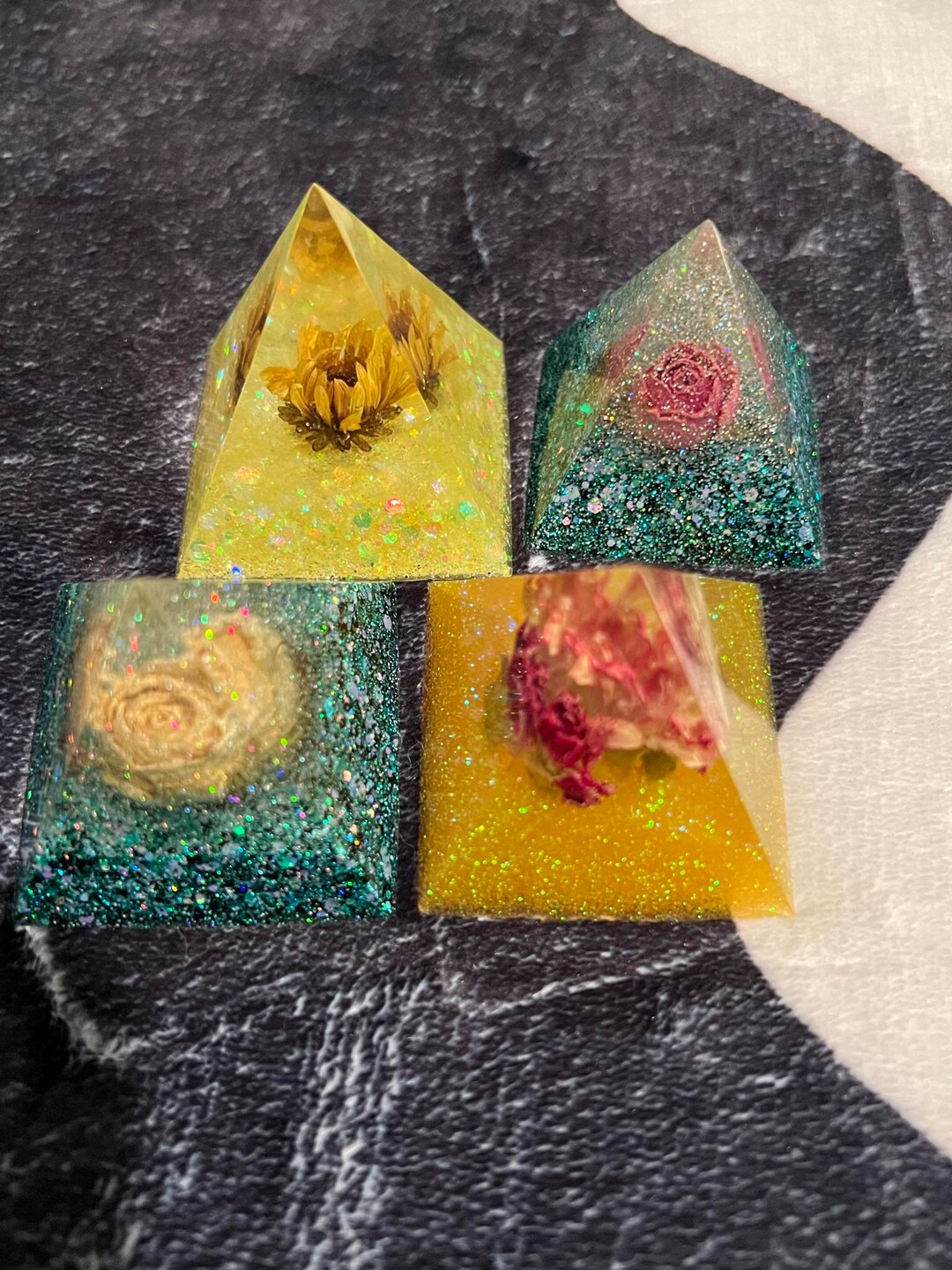 Assorted Mini Flower Pyramids - Etsy