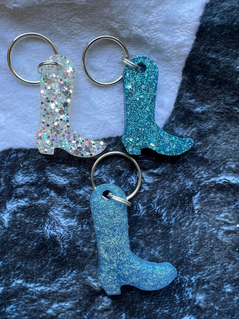 Boot Keychain - Etsy