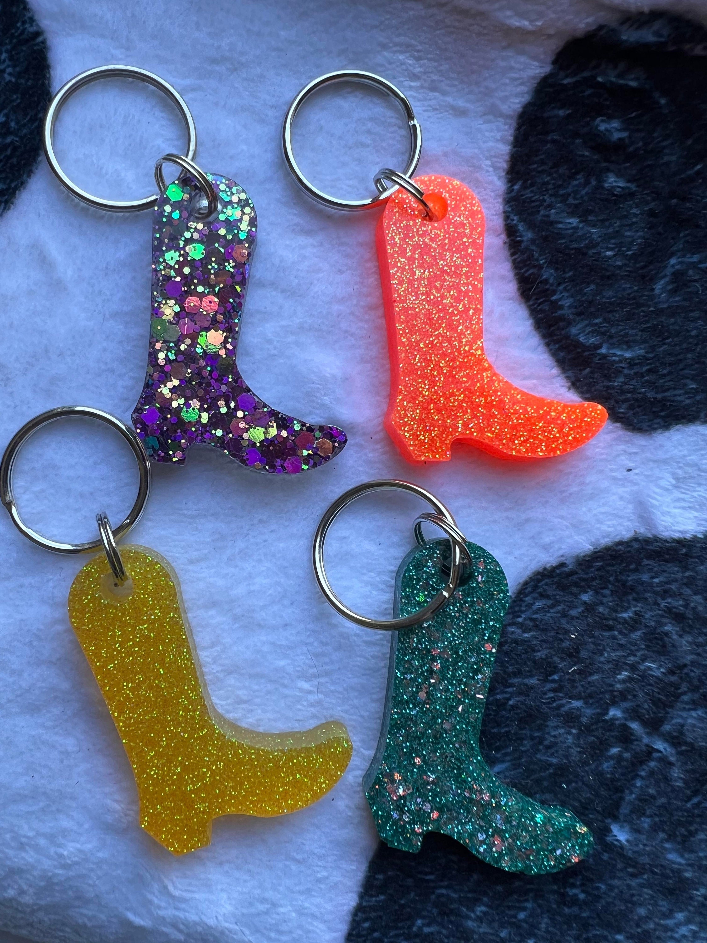 Boot Keychain - Etsy