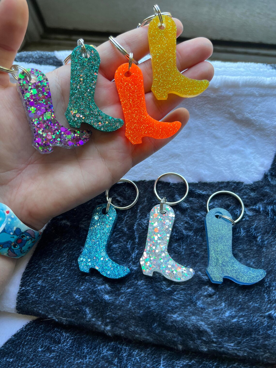 Boot Keychain - Etsy