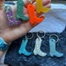 Boot Keychain - Etsy