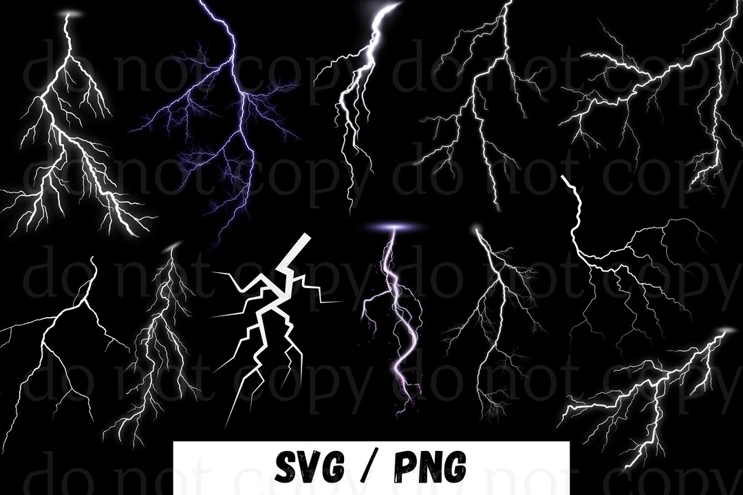 Lightning Svg, Lightning Svg Bundle, Lightning Bolt Svg, Flash Svg ...