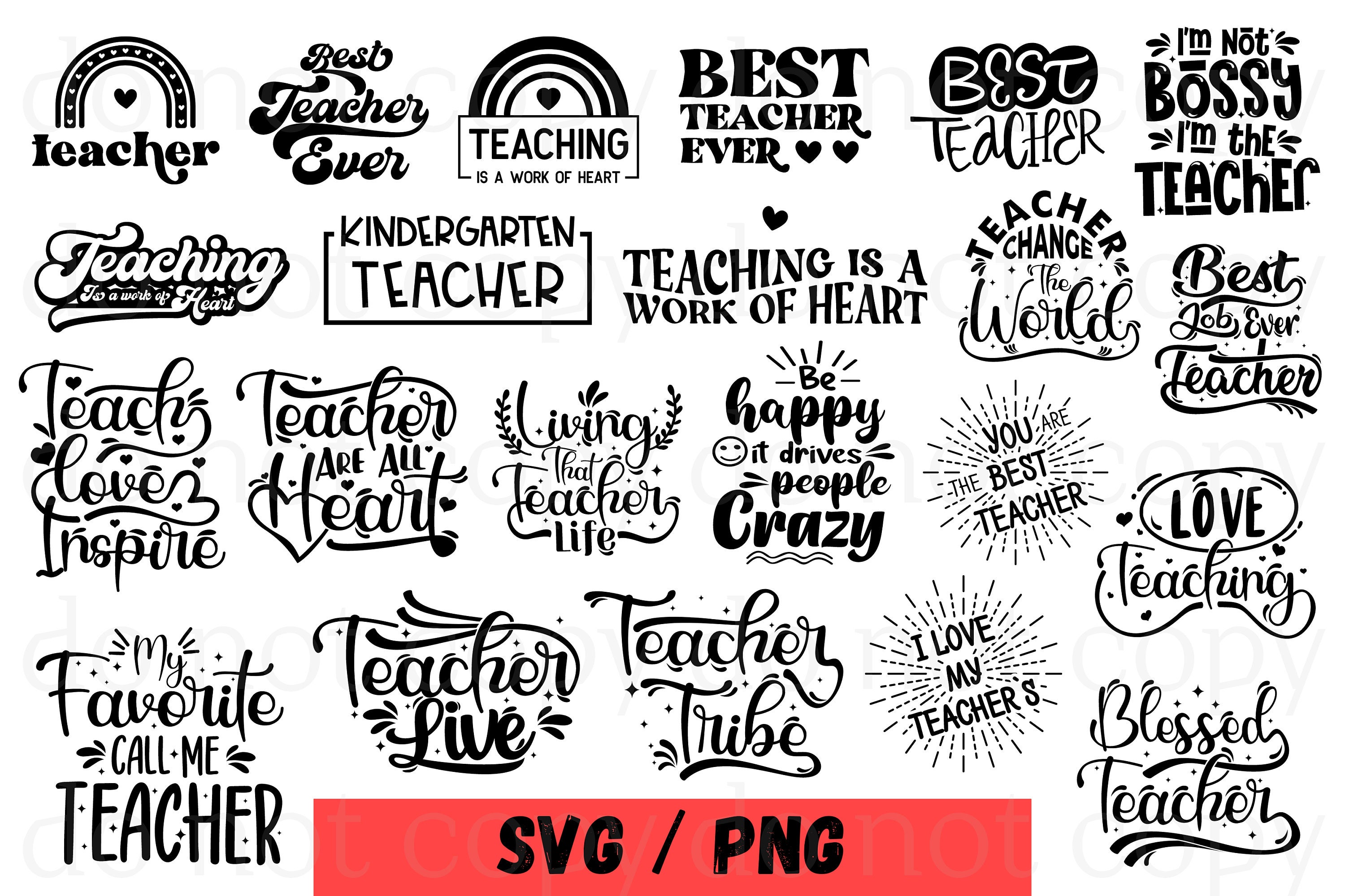 Teacher Svg Bundle, Teacher Quote Svg, Teacher Svg, School Svg, Teacher ...