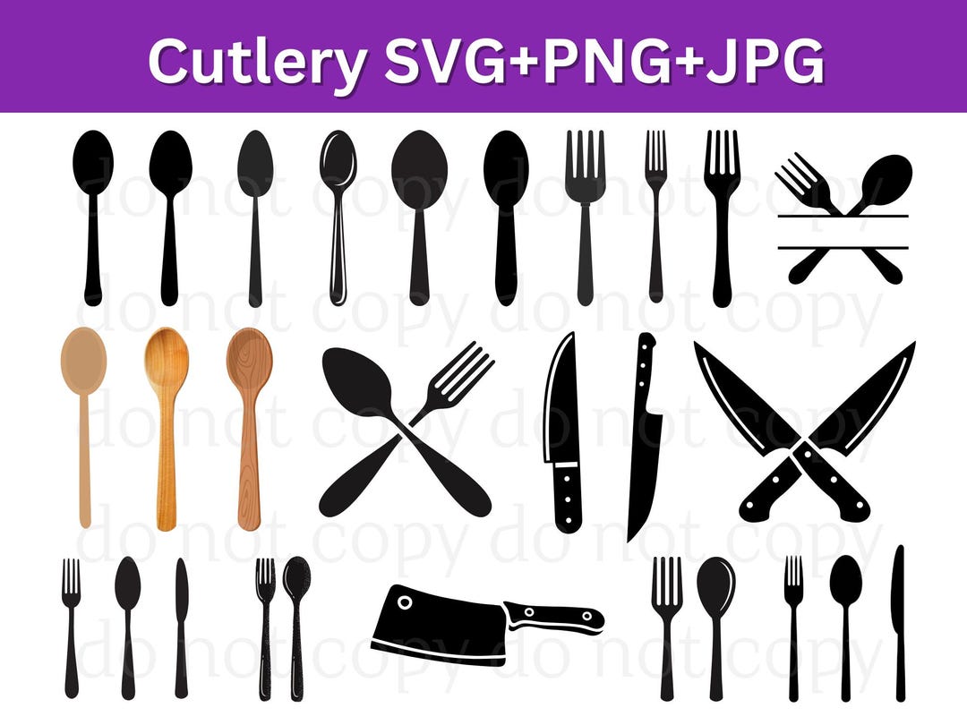 Wooden Spoon SVG Bundle | Cooking & Kitchen Utensils Svg Set, Kitchen ...