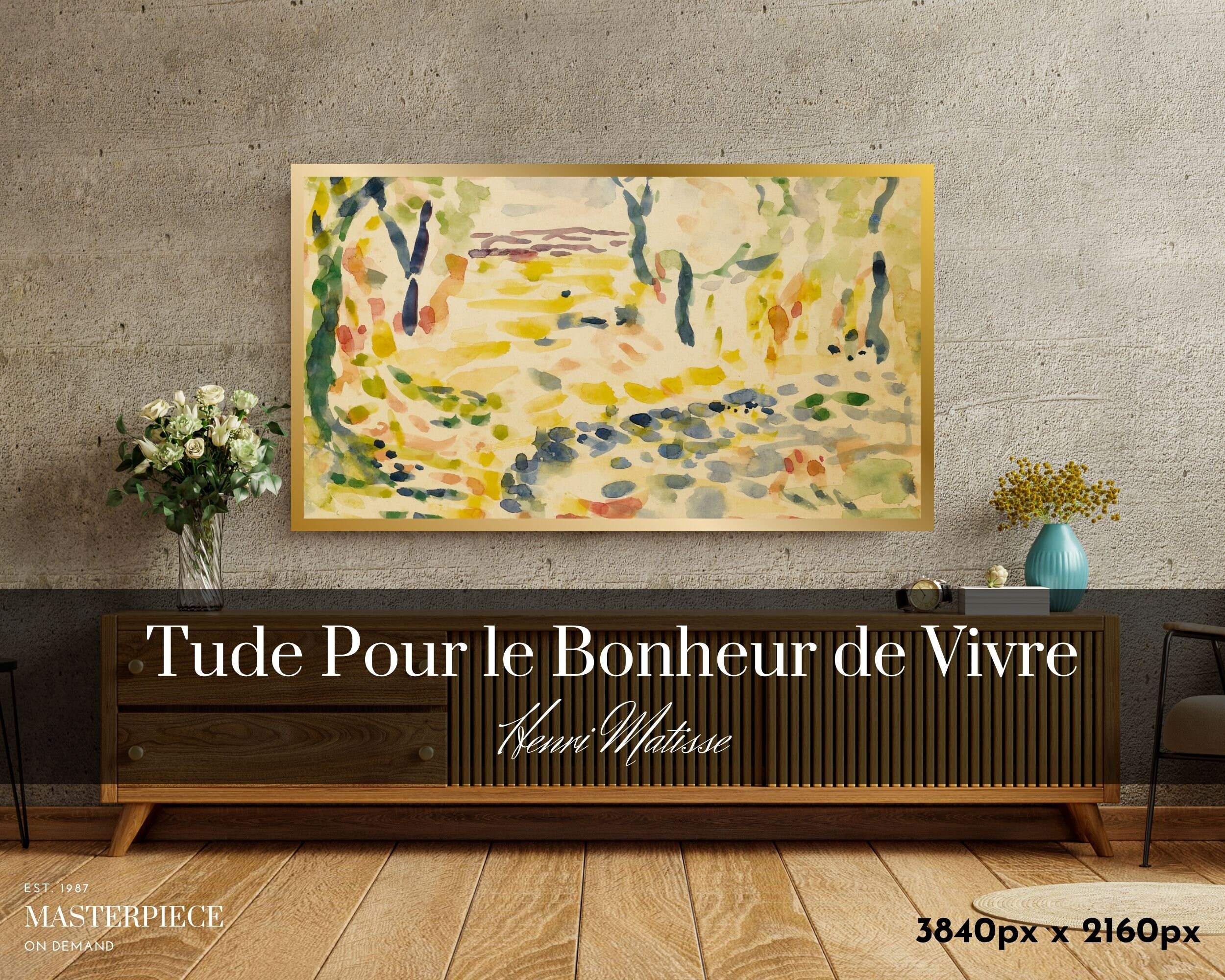 Set of 180 Samsung Frame TV 4K Art. Ultimate Henri Matisse Famous ...