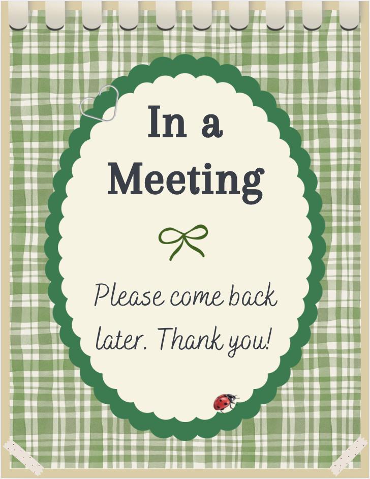 Printable Door Sign Set for School Counselors, Psychologists & Teachers ...