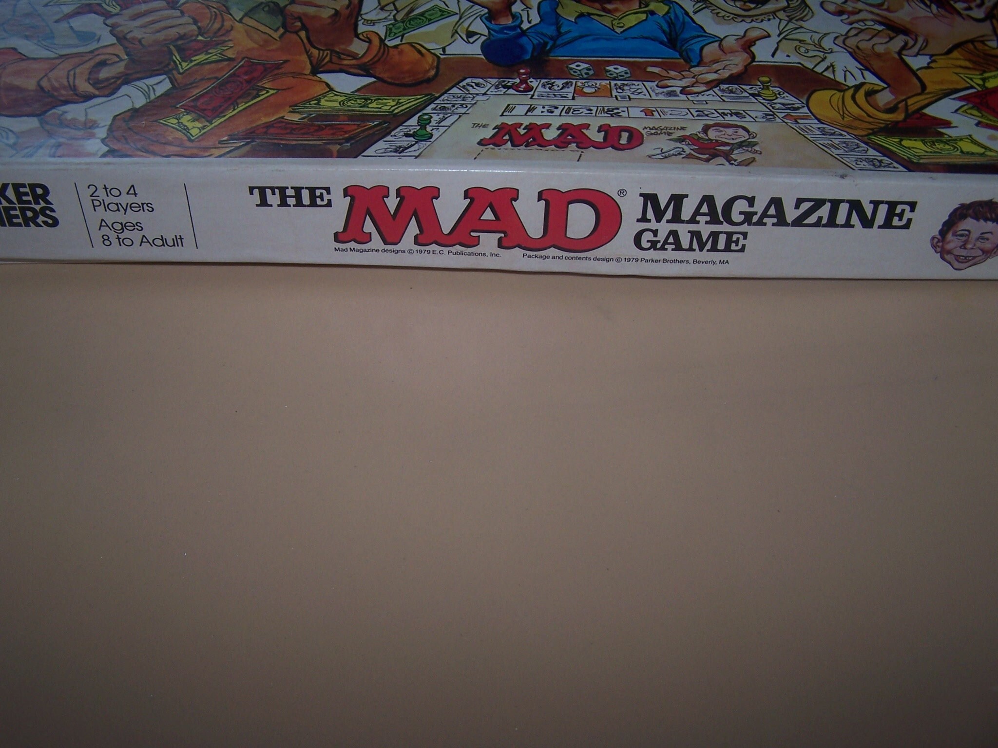 Vintage the Mad Magazine Board Game Complete 1979 Parker Brothers ...