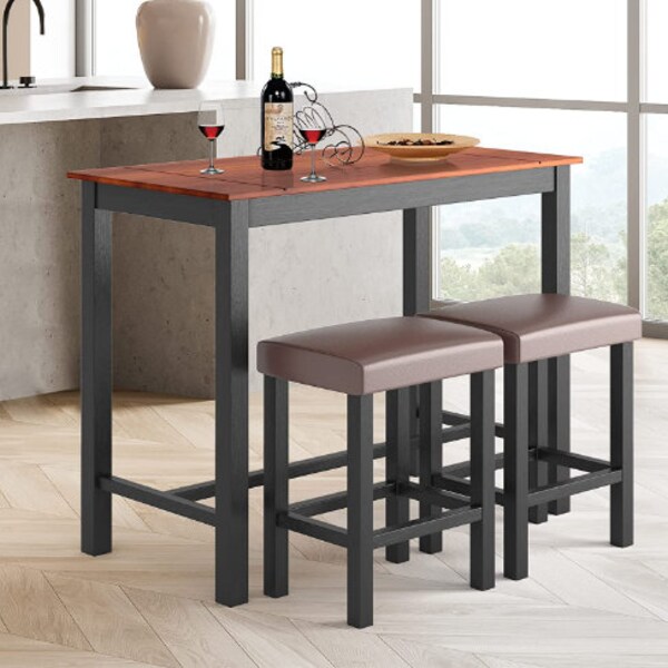 Wood Breakfast Table - Etsy