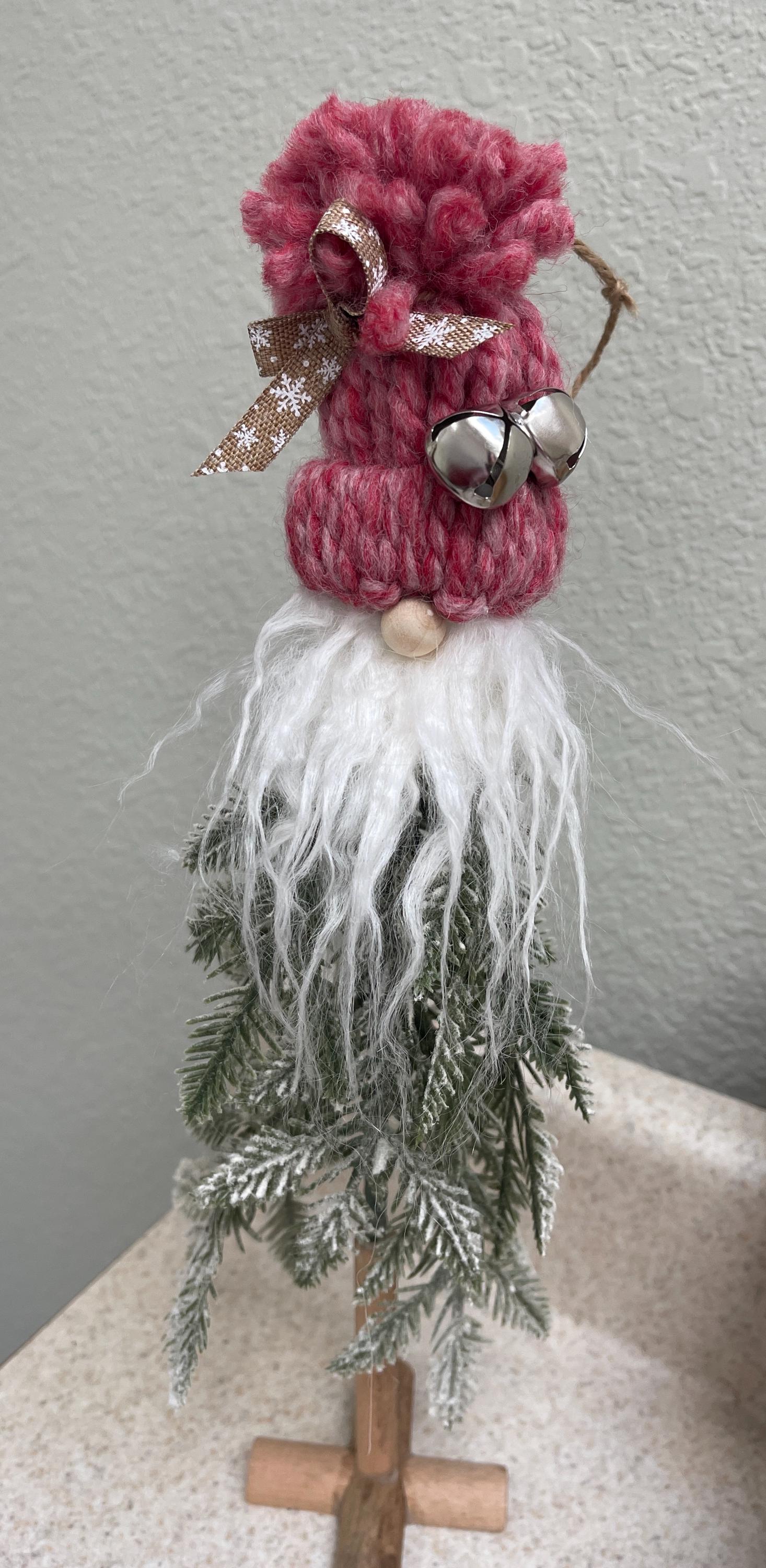 Set of 3 Adorable Handmade Gnome Ornaments or Bottle Toppers. Makes a ...