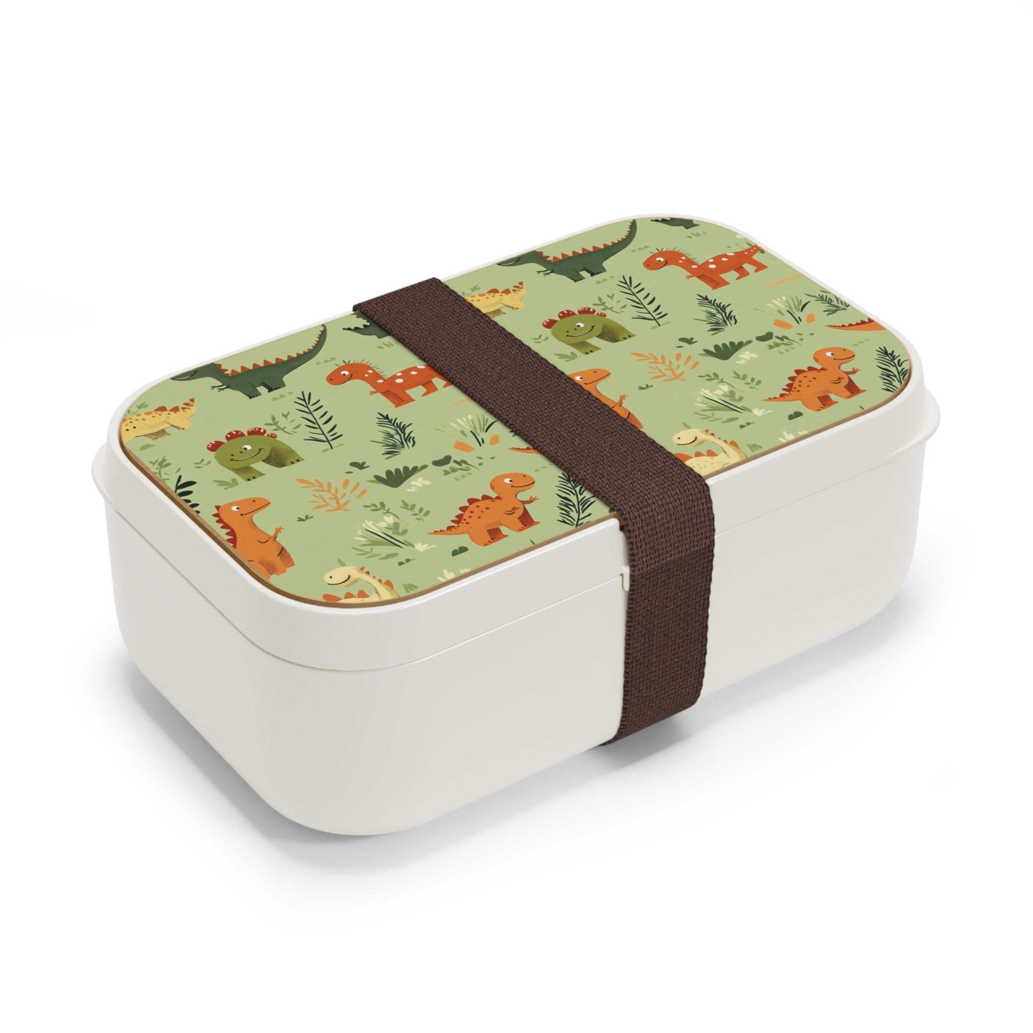 Cute Dinosaur Lunch Box for Toddlers & Kids – Bento Style, Bpa-free ...
