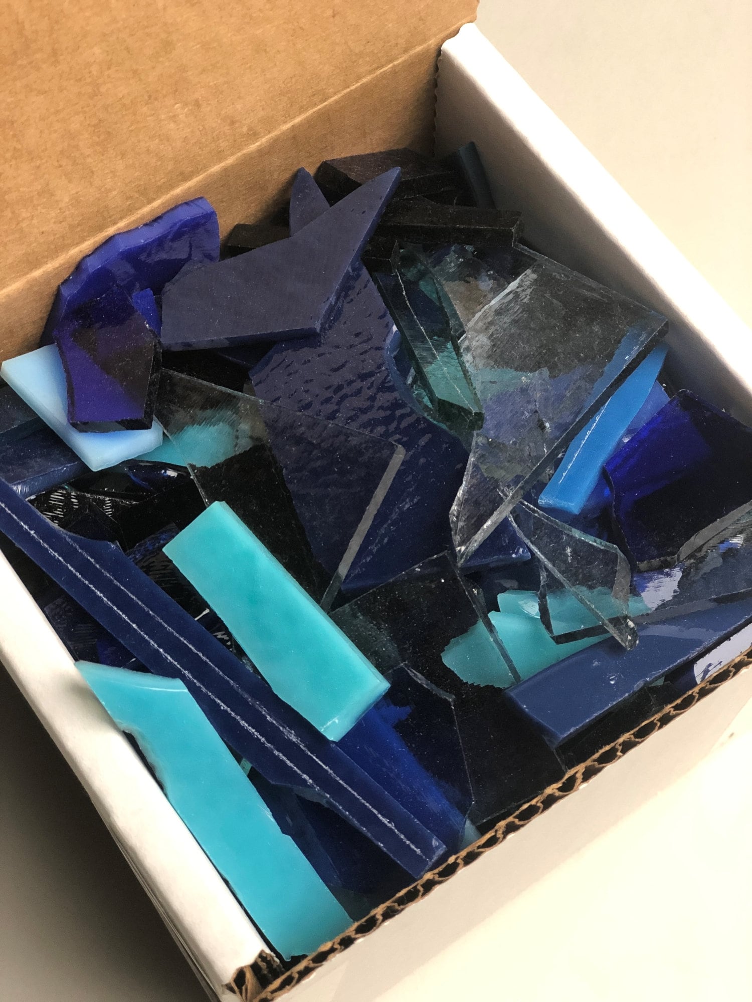 Glass Bits & Pieces for Stained Glass, Jewelry, and Other Crafts - Etsy