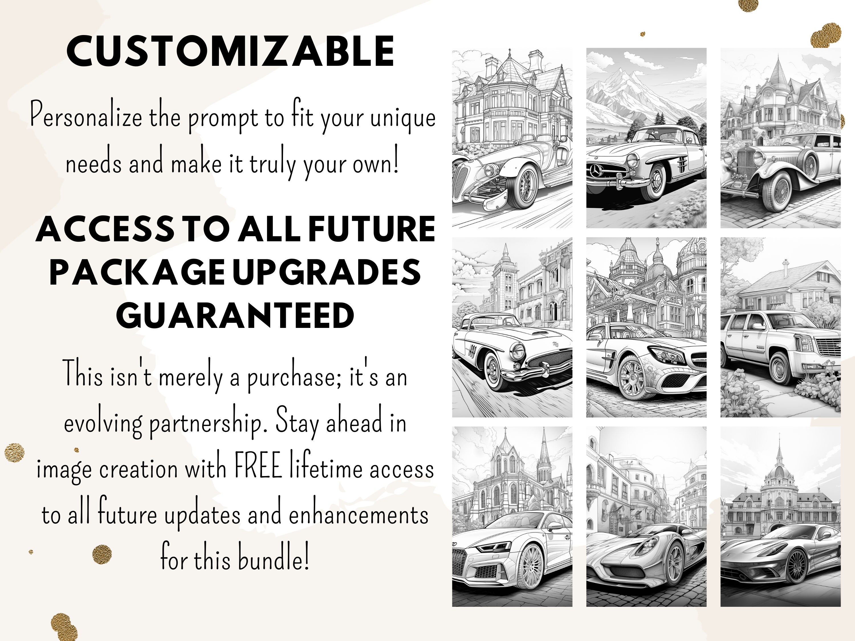 590+ Luxury Car Colouring Pages Midjourney Prompts | Coloring Pages ...