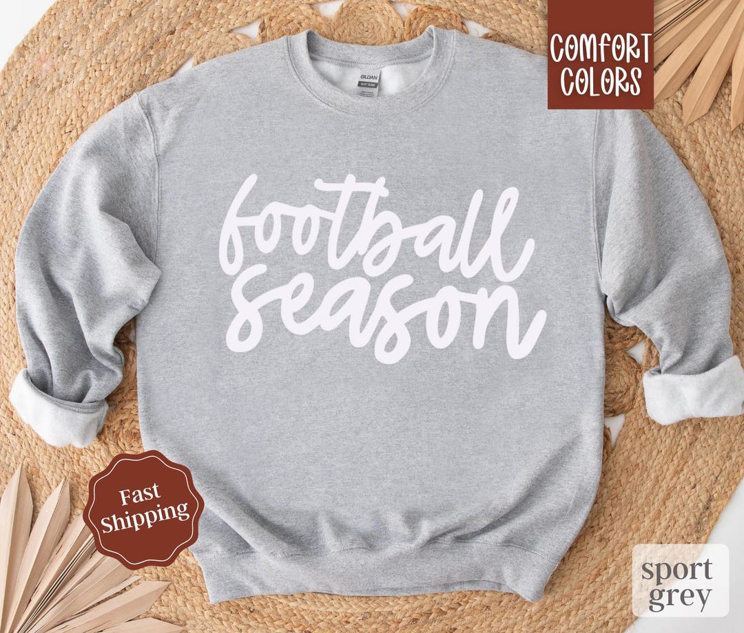 Football Season Sweatshirt, Game Day Sweatshirt, Football Crewneck ...