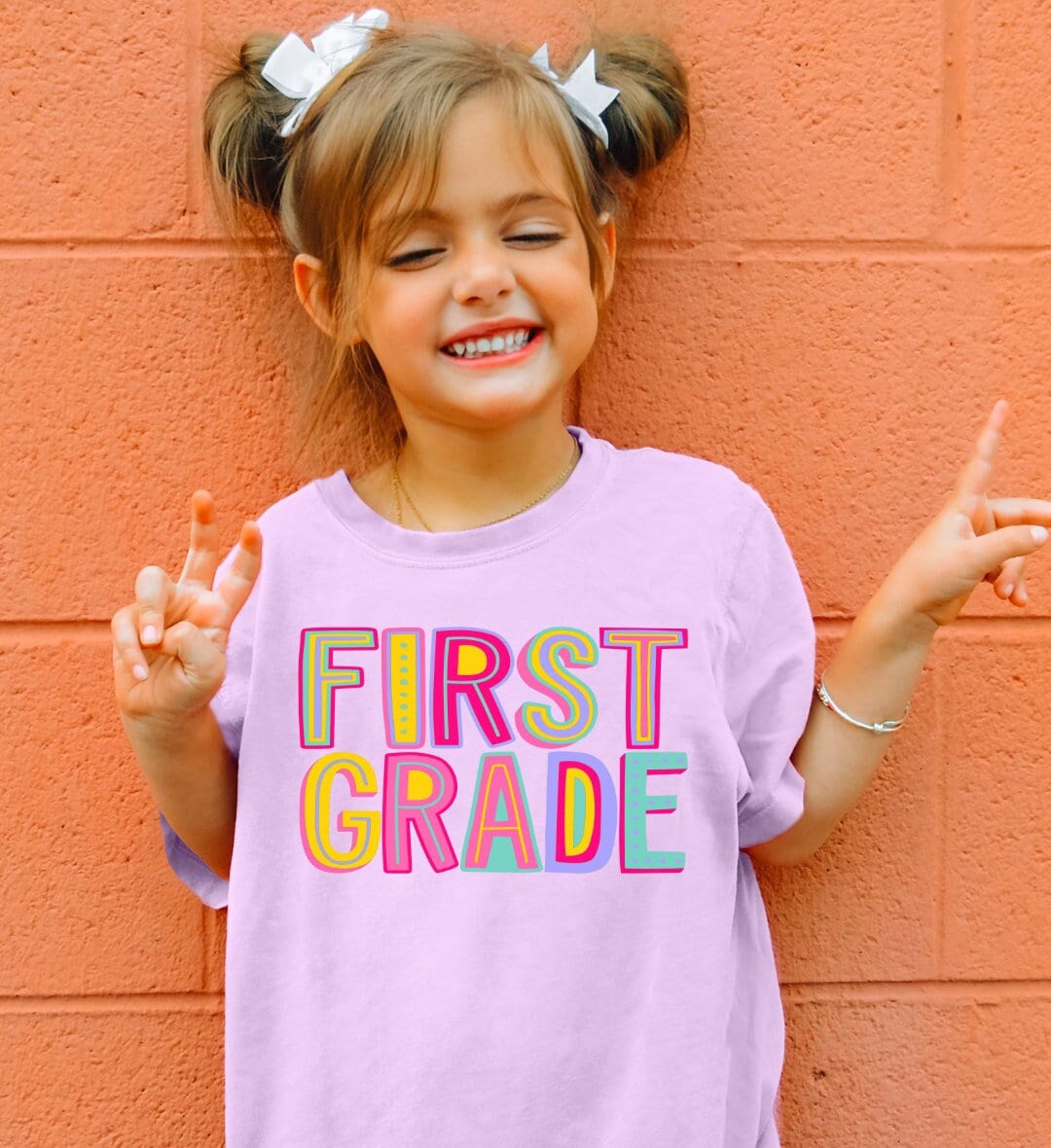 First Grade Shirt, Back to School Shirt, Girls School Shirt, Custom ...