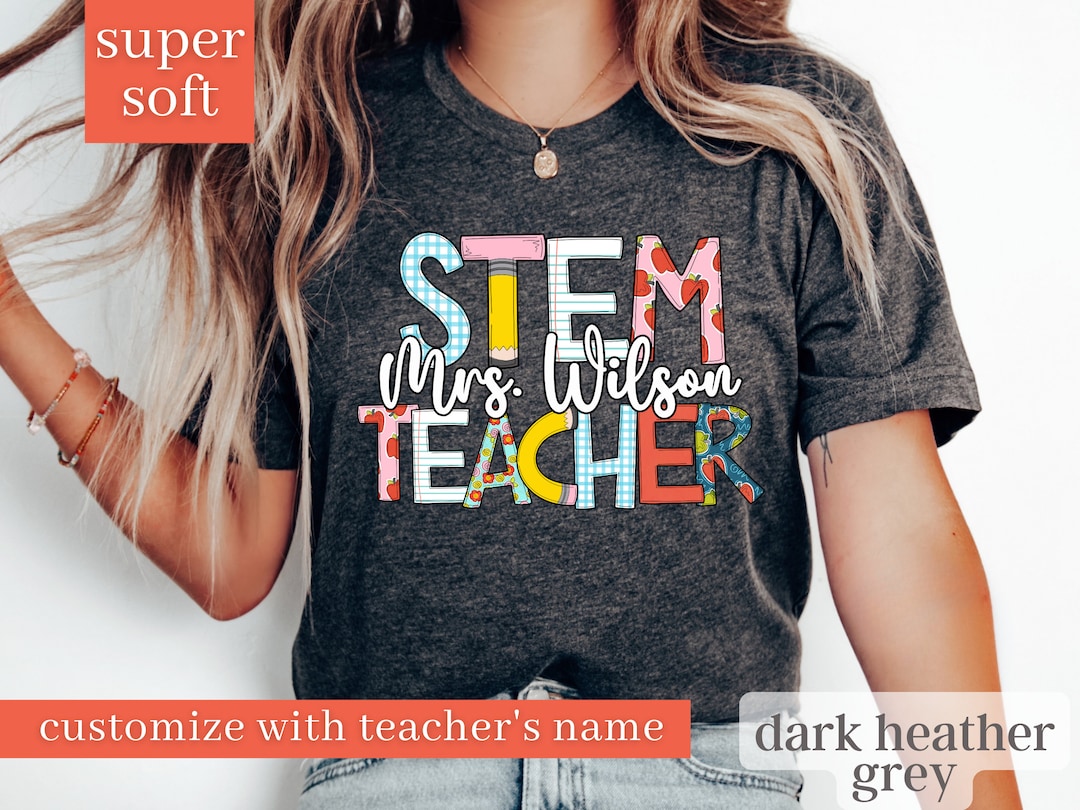 STEM Shirt for Teachers,women in Science,stem Teacher Shirt,science ...