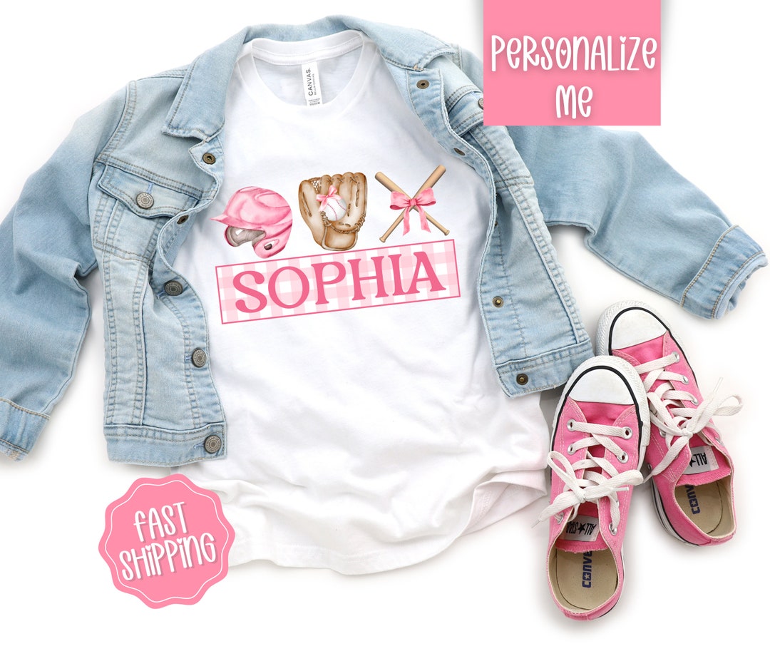 Custom Baseball Sister T-shirt, Baseball Sis Shirt, Baseball Sister ...