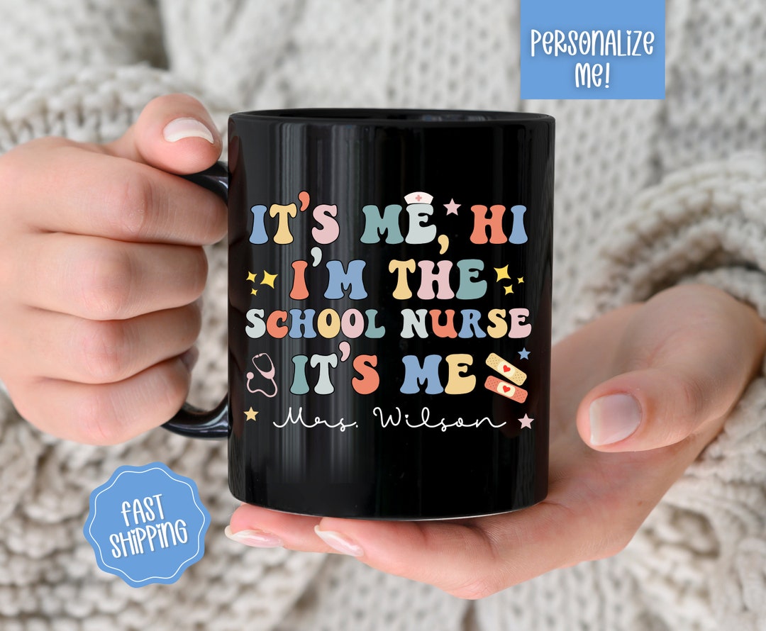 Personalized School Nurse Gift, Nurse Coffee Mug, Gift for School Nurse ...