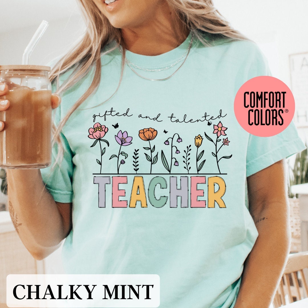 Gifted Teacher Shirt Gifted Teacher Gift Back-to-school - Etsy