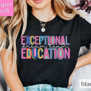 Exceptional Education Teacher Shirt, Personalized Sped Teacher Shirt ...