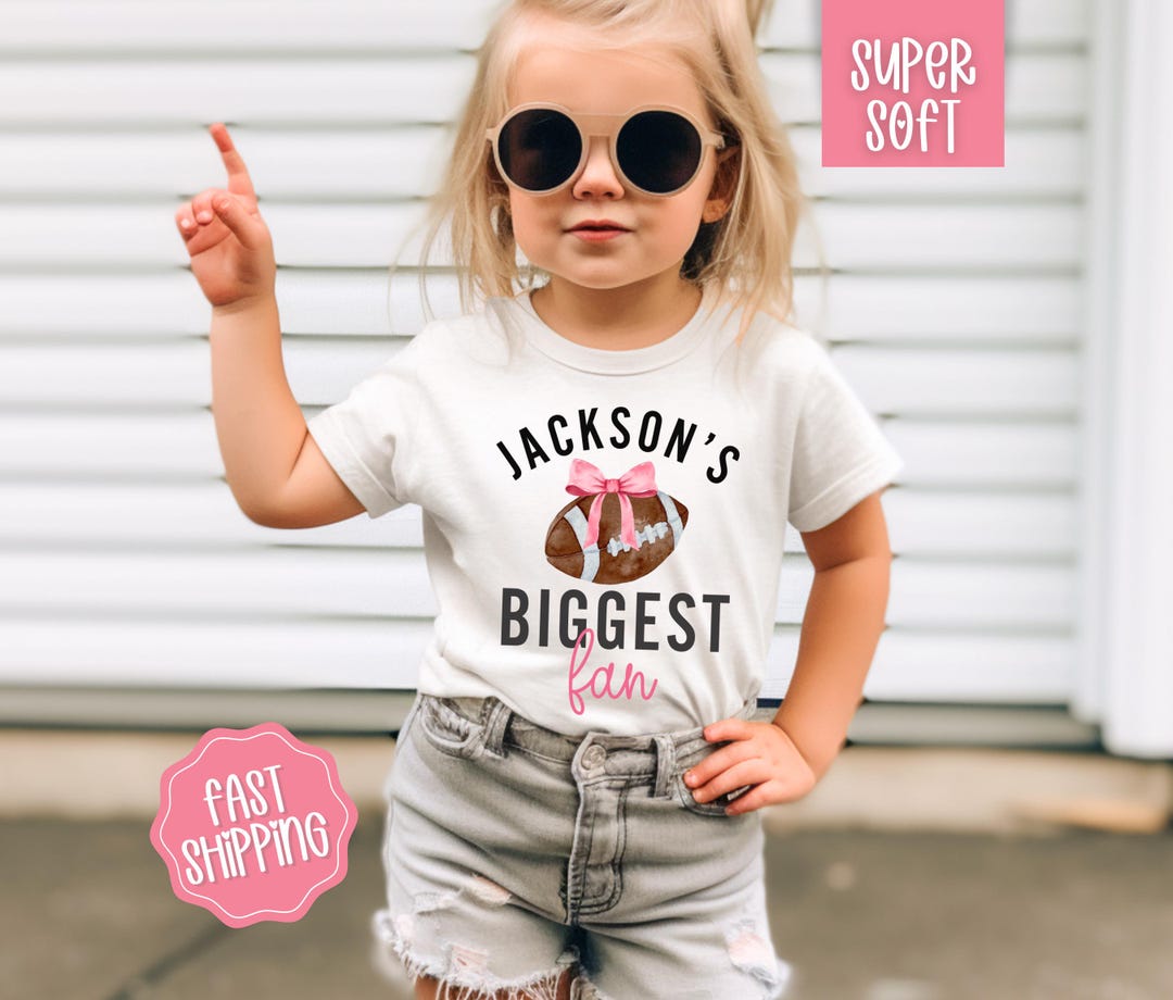 Brothers Biggest Fan Shirt, Football Sis Shirt, Football Sister Shirts ...