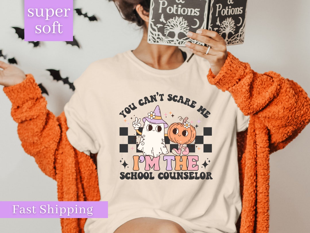 School Counselor Halloween Shirts, Spooky Counselor Shirt, Gift for ...