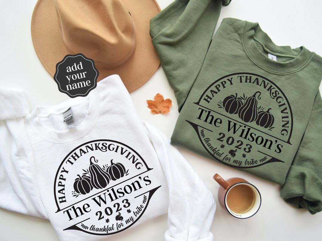 2023 Family Thanksgiving Shirts, Family Thanksgiving Shirt, Matching ...
