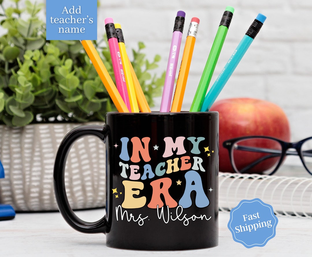 Teacher Appreciation Gift Cup, Personalized Teacher Mug, Gift for ...