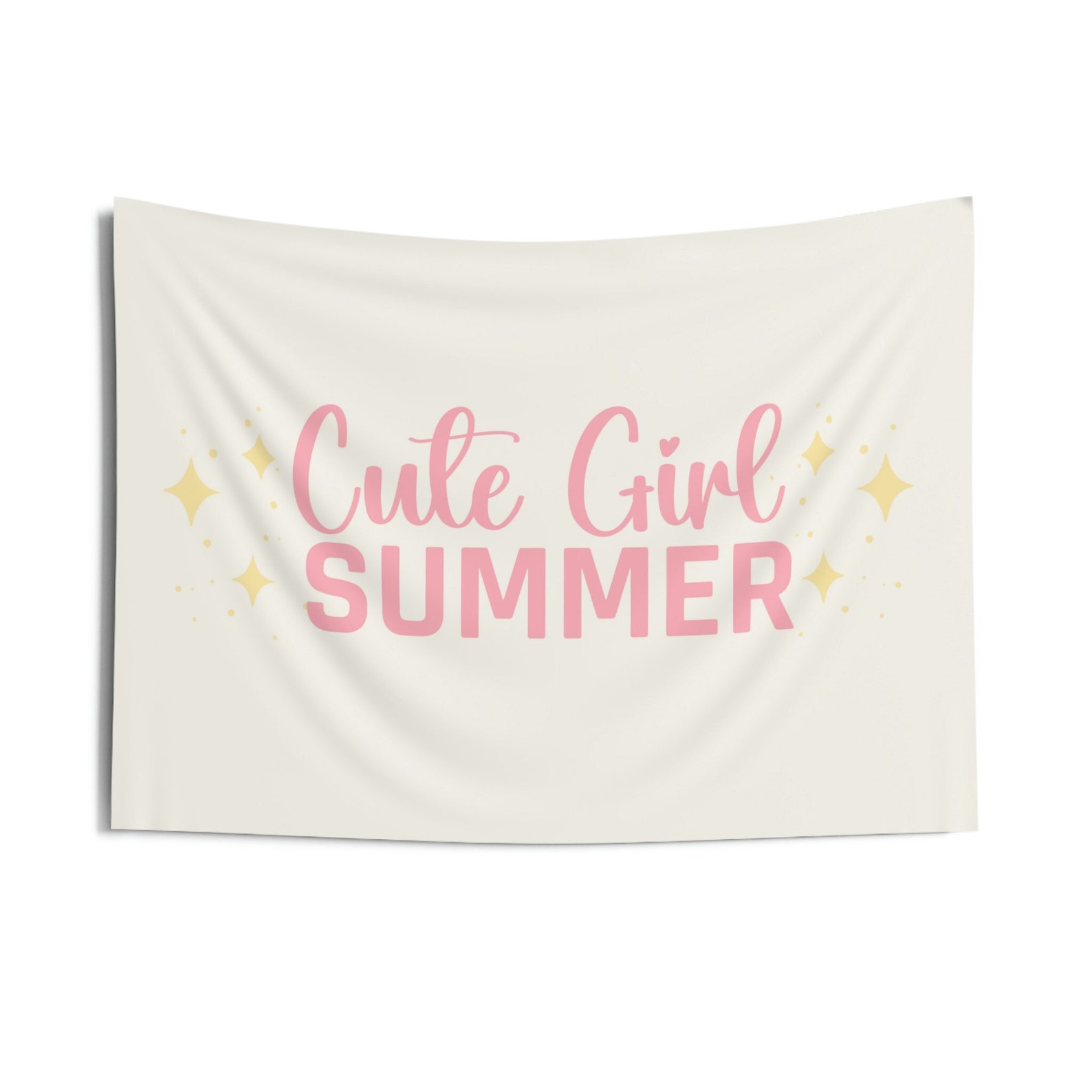 Cute Girl Summer Banner Wall Banner Kids Room Nursery Decor - Etsy