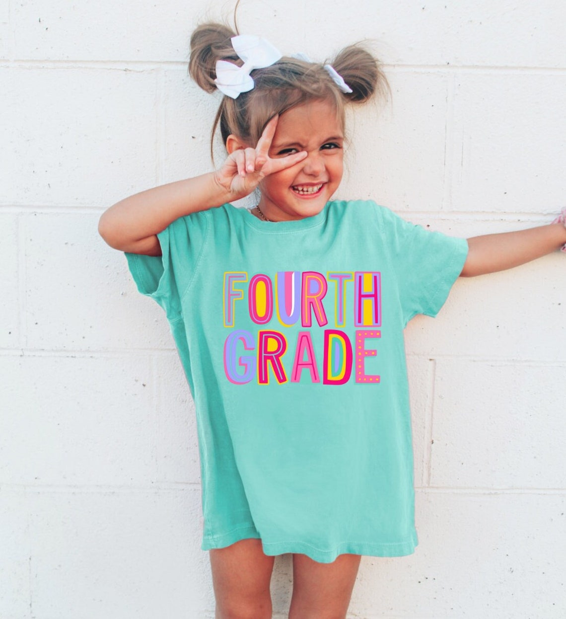 Fourth Grade Shirt, Back to School Shirt, Girls School Shirt, Custom ...