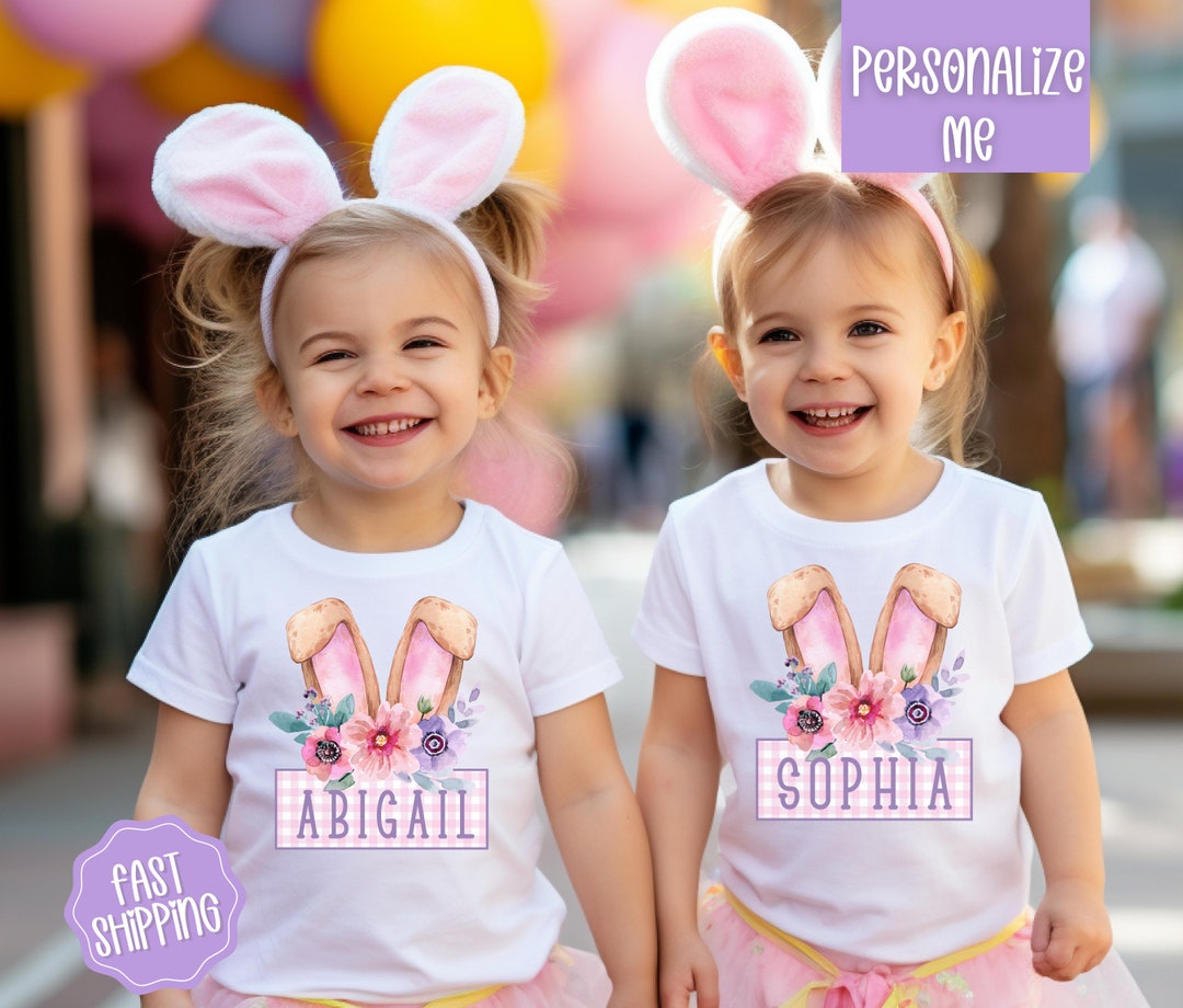 Personalized Easter Shirts for Kids, Matching Easter Shirts, Cousin ...