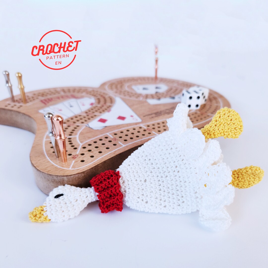 Silly Goose Dice Bag Crochet Pattern - Fun DIY Project for Game Nights ...