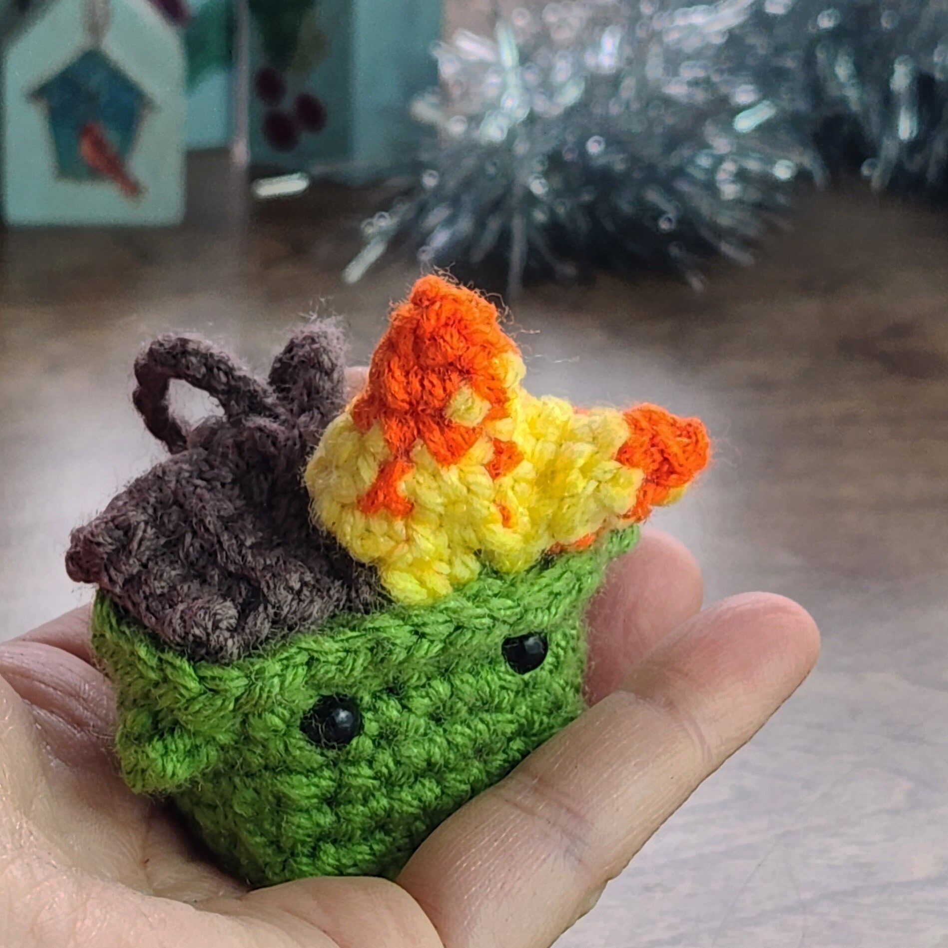 Dumpster Fire No Sew Crochet Pattern for Cute Plush and - Etsy Australia