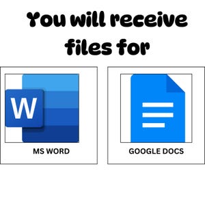 Classic Resume Template Word Ats Friendly Cv Google Docs 1 Page Resume ...