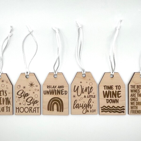 Wine Tags - Etsy