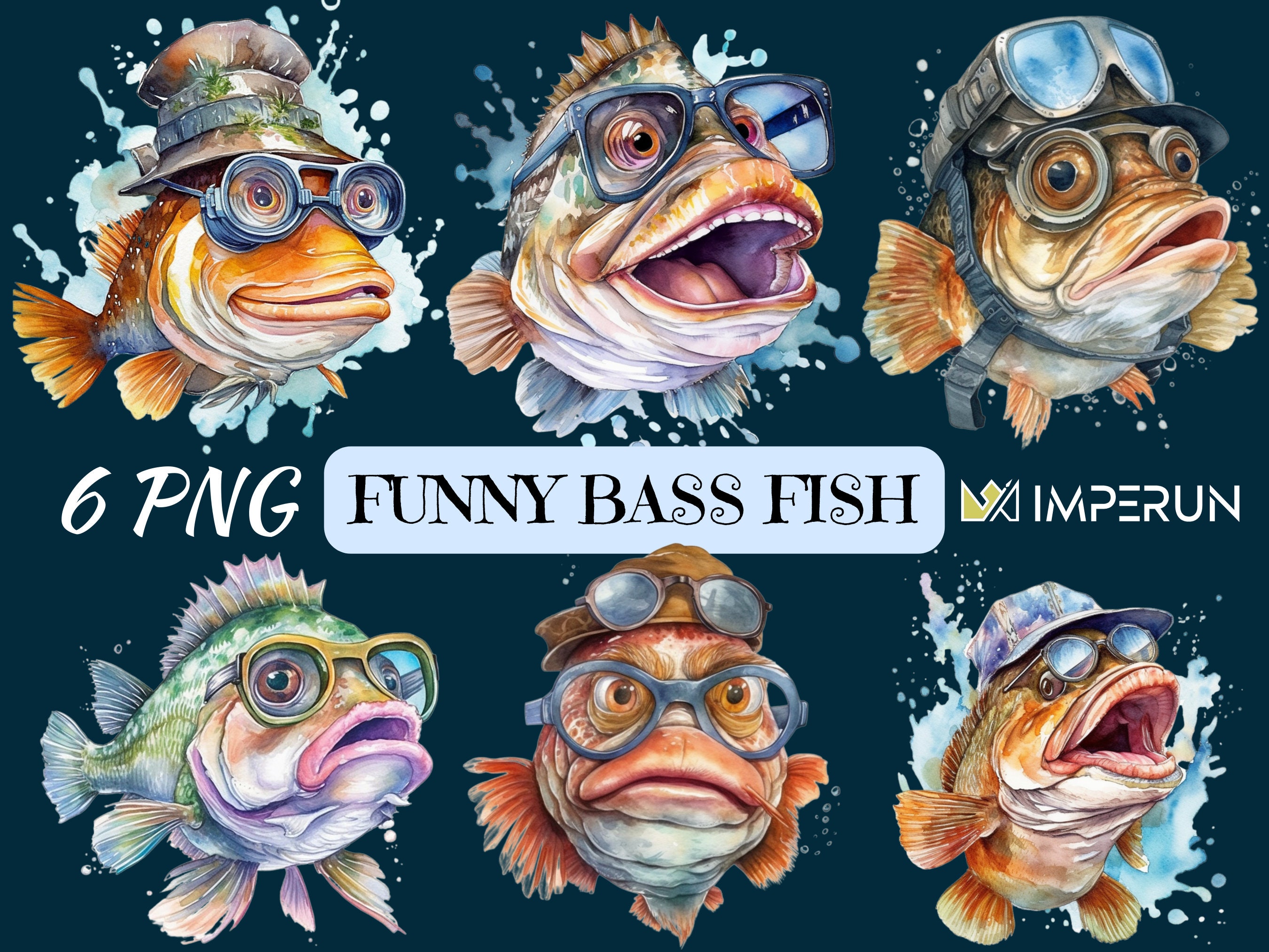 Funny Fish Clip Art