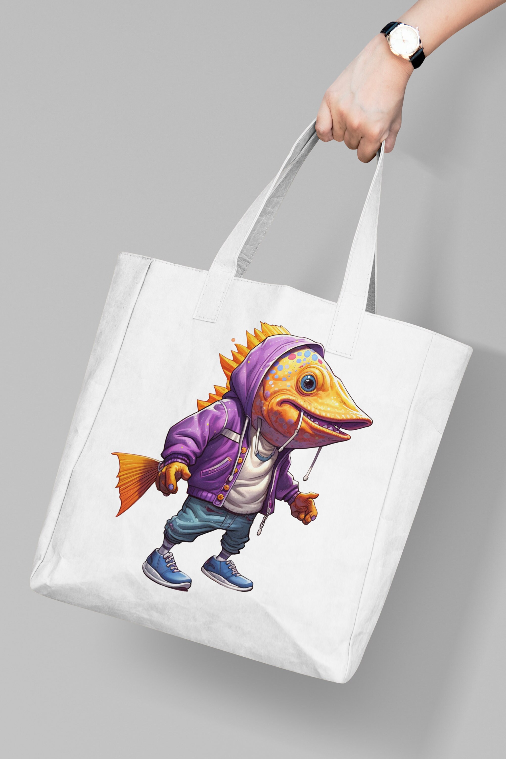 Fish, Humanoid Fish Clipart, Anthropomorphic Fish, Fish in Clothes ...