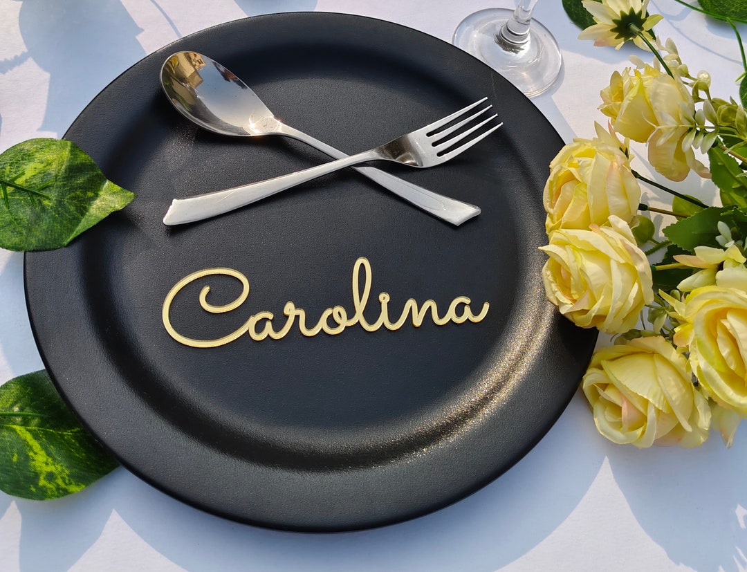 Wedding Place Cards, Wedding Name Cards, Name Tags, Personalized ...