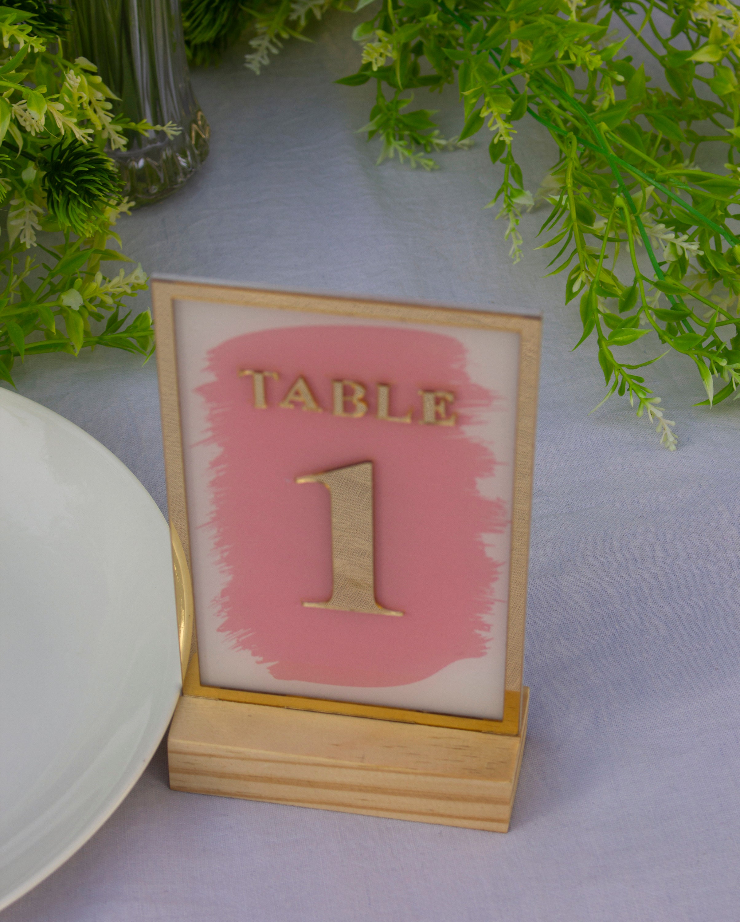 Wedding Table Numbers, Wedding Acrylic Table Numbers, Seating Plan ...