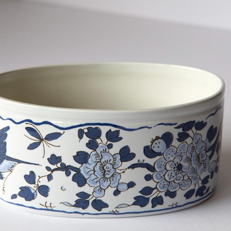 Delft Blue Planter - Etsy