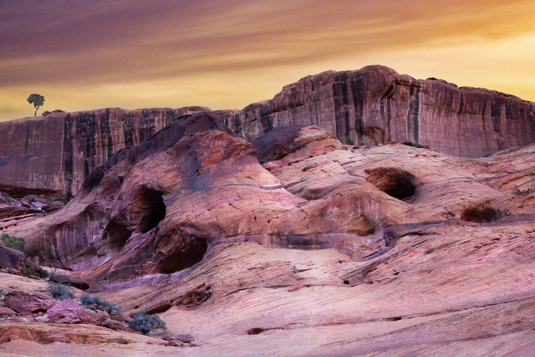 Desert Photography Red Rock Caves Arizona Desert Photo Canyon De Chelly ...