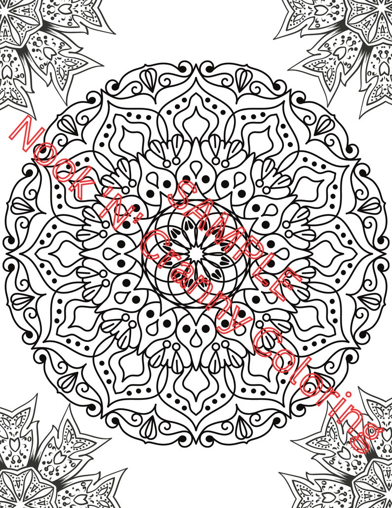 Unique Coloring Pages for Adults 45 Instant Download Coloring - Etsy