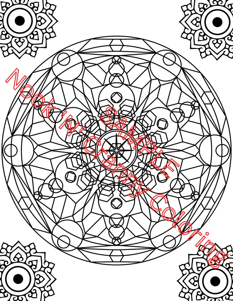 Unique Coloring Pages for Adults 45 Instant Download Coloring - Etsy