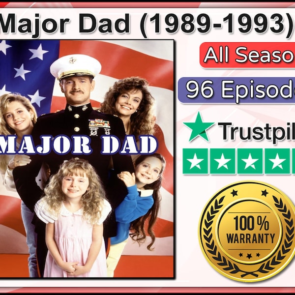 Major Dad Dvd - Etsy