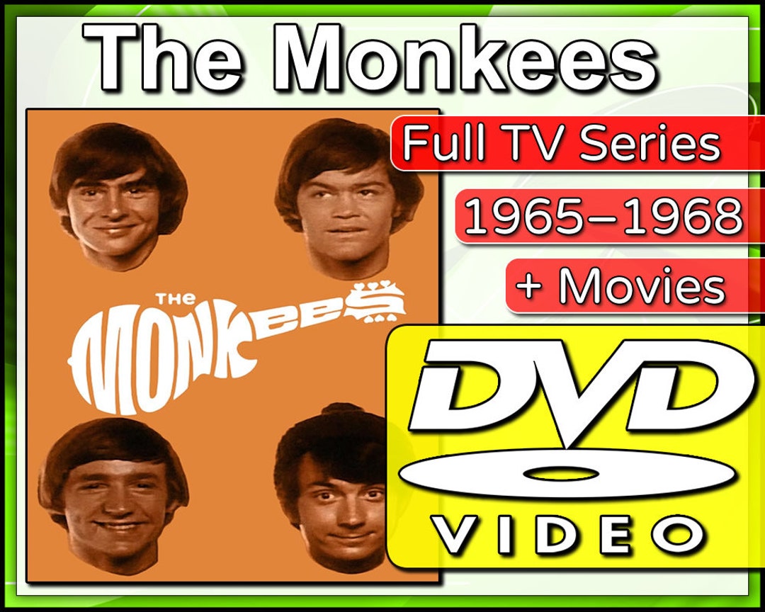 The Monkees TV Series DVD Complete Collection Season 1 to 2 - Etsy