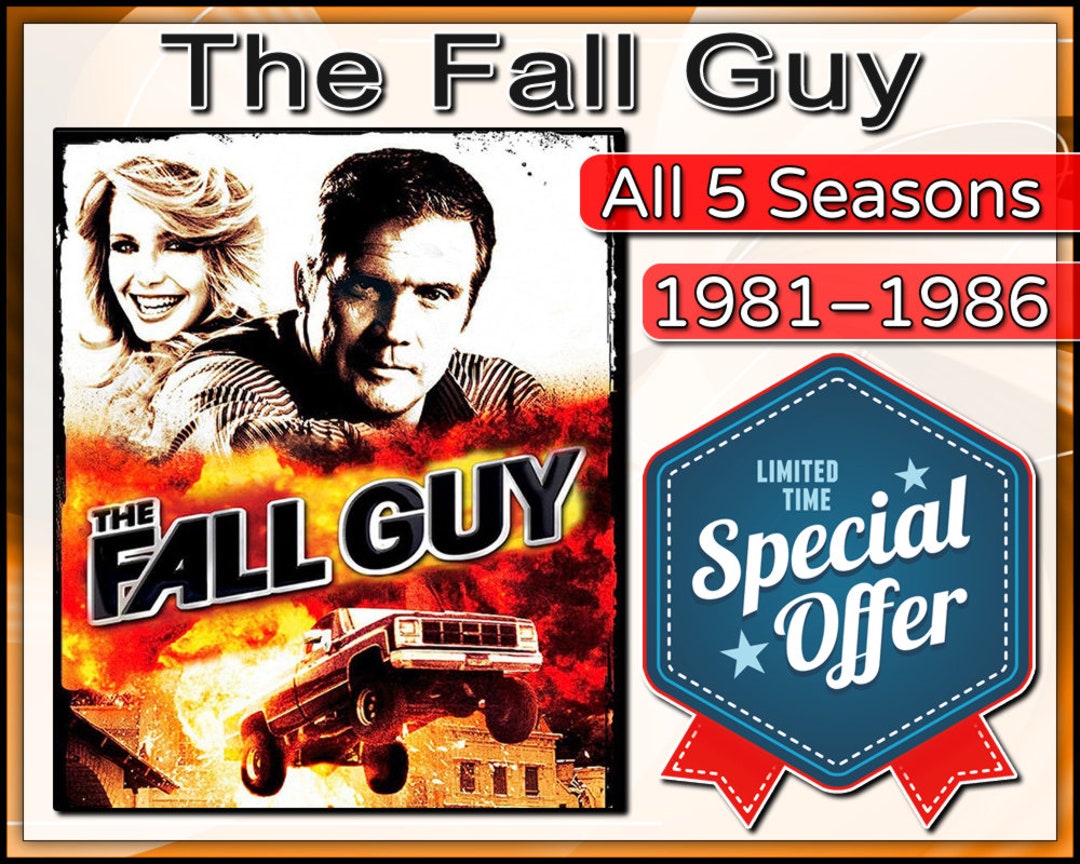 The Fall Guy TV Show Complete Series 1981-1986 All Seasons - Etsy UK
