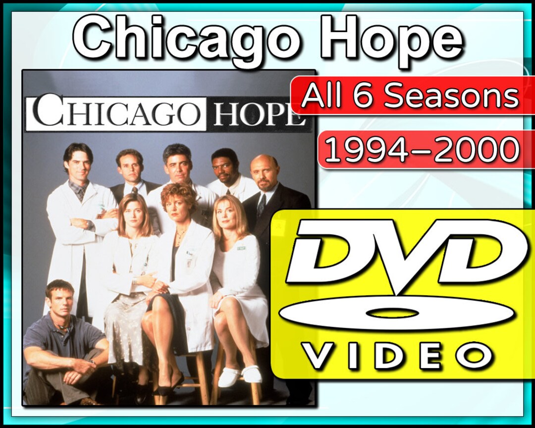 Chicago Hope DVD Complete TV Series Collection 1994 2000 - Etsy