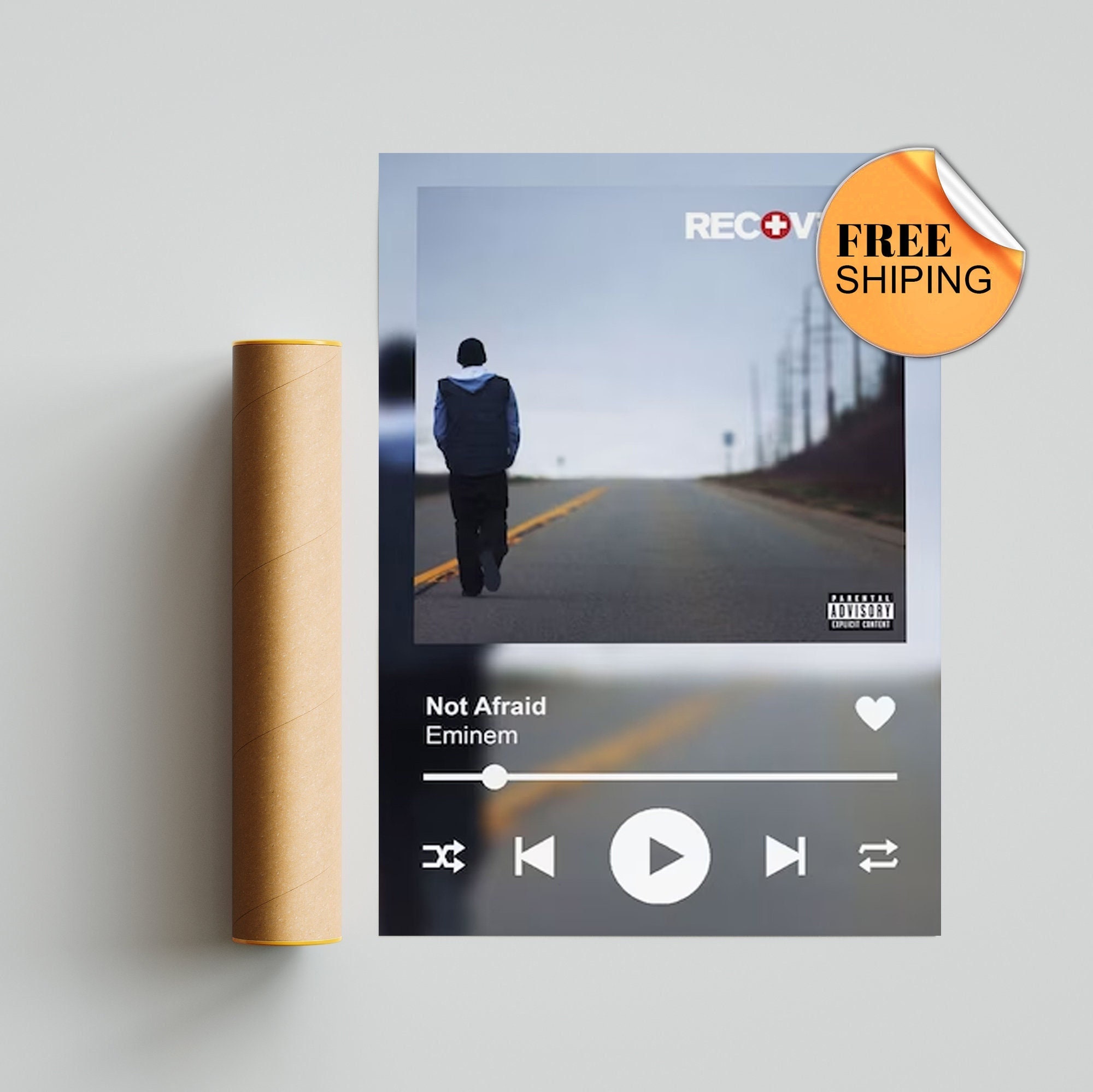 Eminem Not Afraid Album Cover