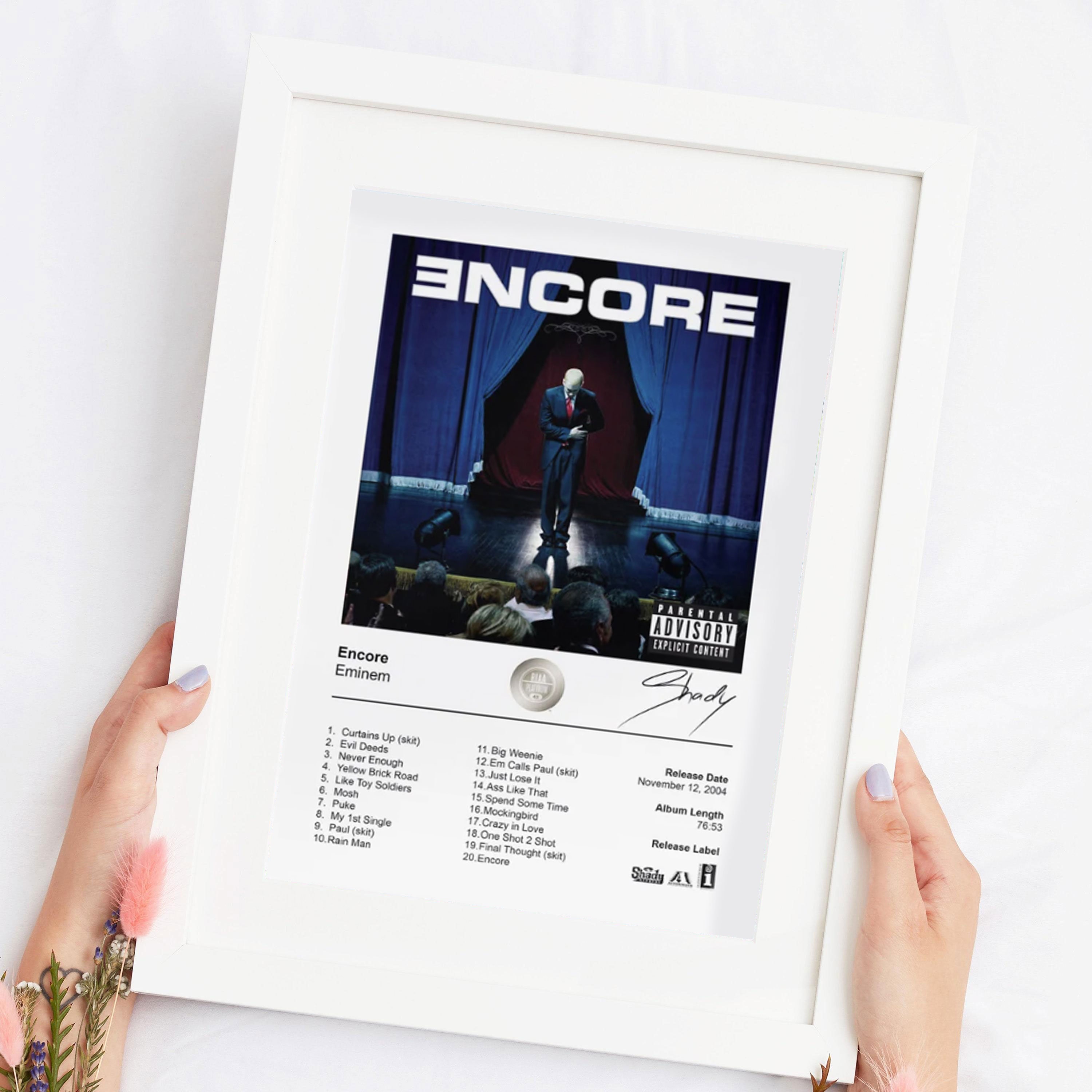 Eminem Poster, Album Cover Poster, Encore Poster sold by Bhutan | SKU ...