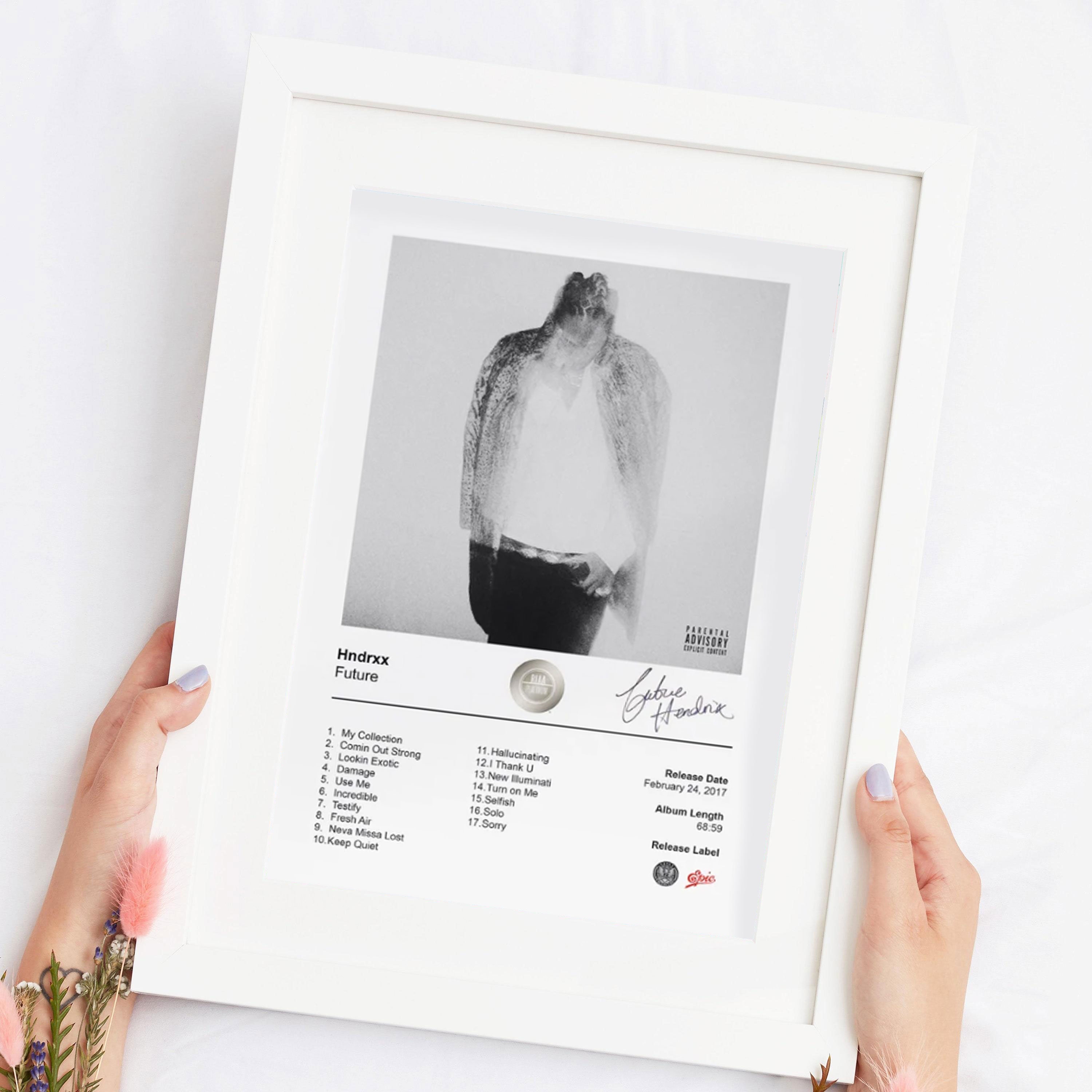 Future Poster, Album Cover Poster, Hndrxx Poster Album Cover Poster