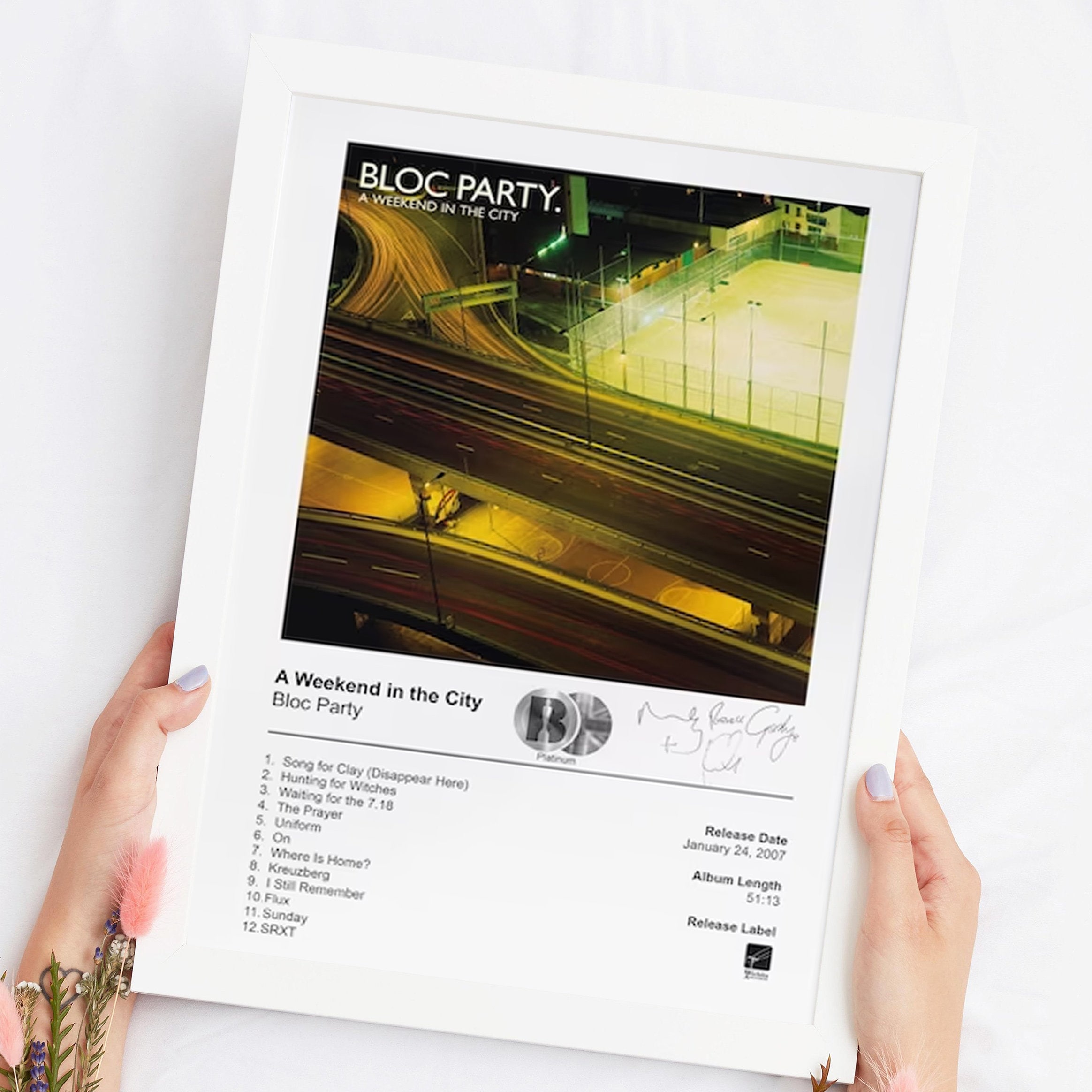 Bloc Party Poster, Album Cover Poster, A Weekend in the City Album ...
